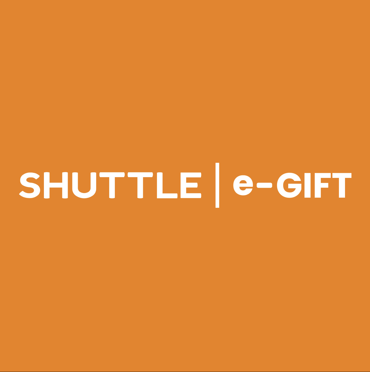 Shuttle e-Gift Menu - Shuttle Delivery